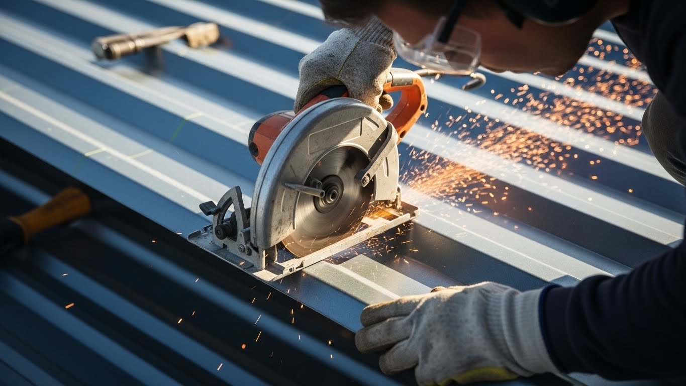 Cutting Metal Roofing with Circular Saw: Best Tool Tips